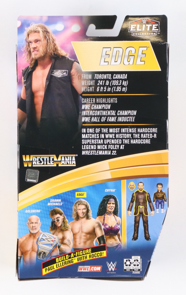 Edge Signed WWE Elite Collection Action Figure (JSA) | Pristine Auction
