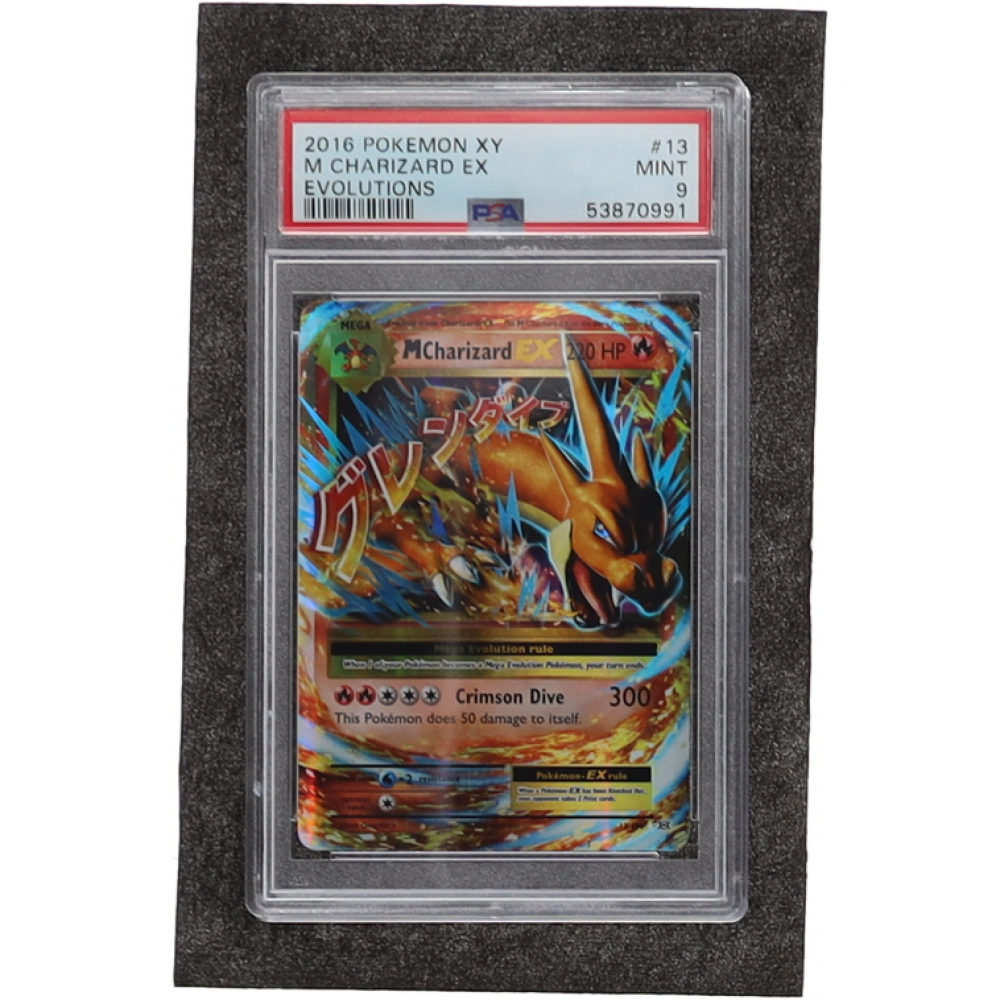 Mega Charizard EX 2016 Pokemon Evolutions #13 (PSA 9) | Pristine Auction