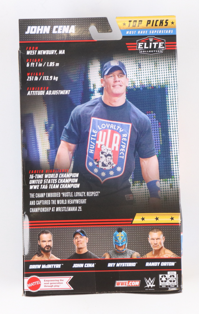 John Cena Signed WWE Elite Collection Action Figure (JSA) | Pristine Auction
