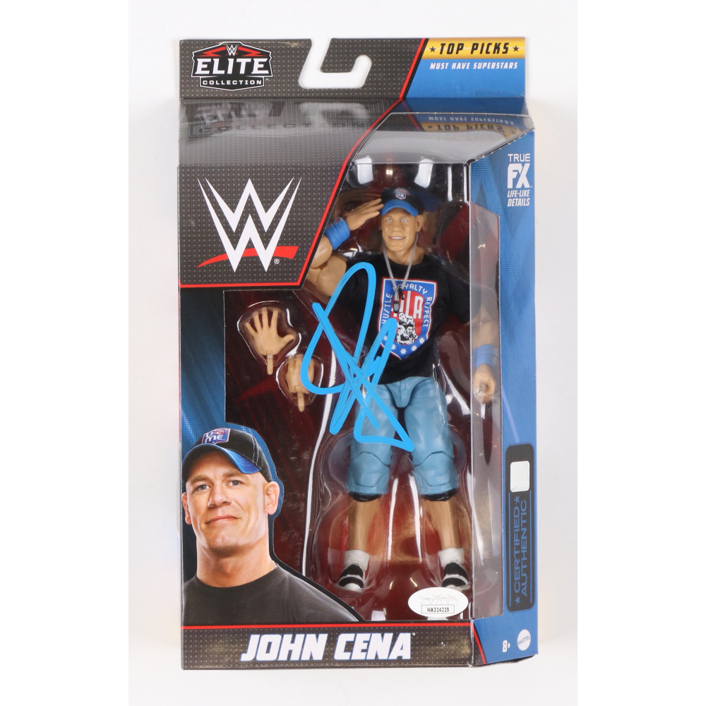 John Cena Signed WWE Elite Collection Action Figure (JSA) | Pristine Auction