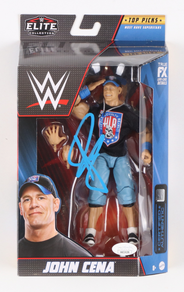 John Cena Signed WWE Elite Collection Action Figure (JSA) | Pristine Auction
