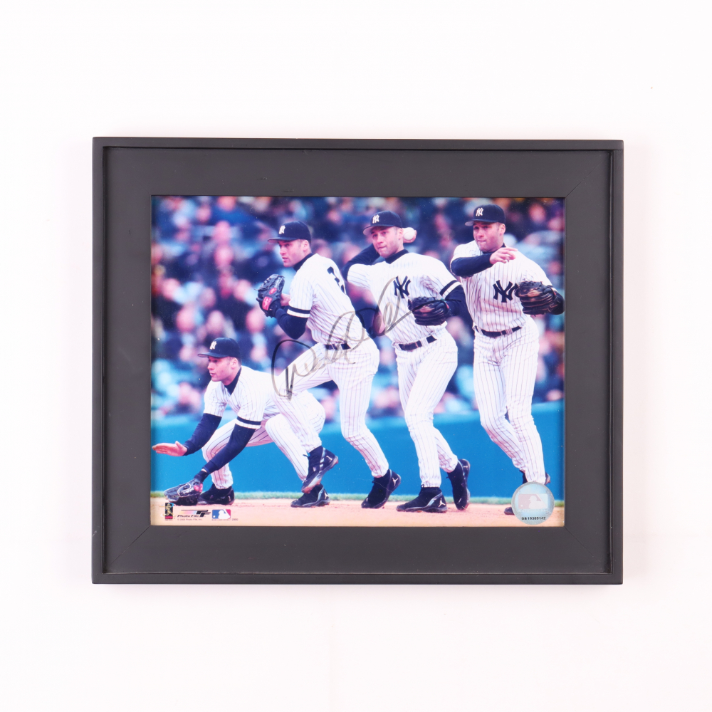 Derek Jeter Signed Yankees Custom Framed Photo (MLB) | Pristine Auction
