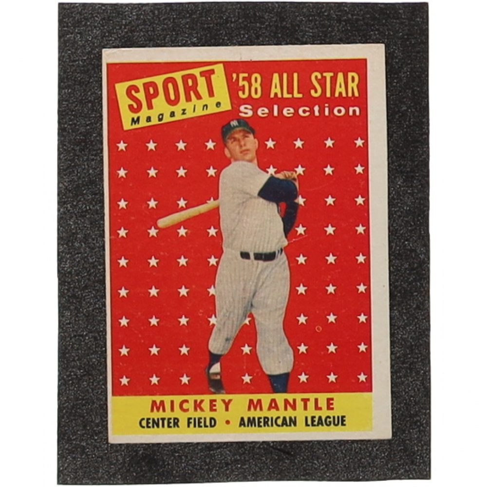 Mickey Mantle 1958 Topps #487 AS TP | Pristine Auction