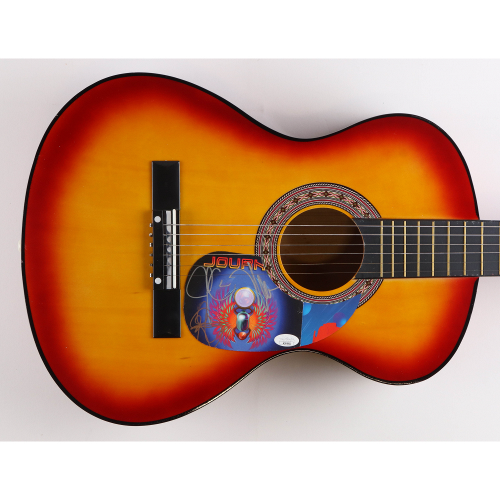 Neal Schon, Arnel Pineda, & Jonathan Cain Signed 39" Acoustic Guitar (JSA) | Pristine Auction