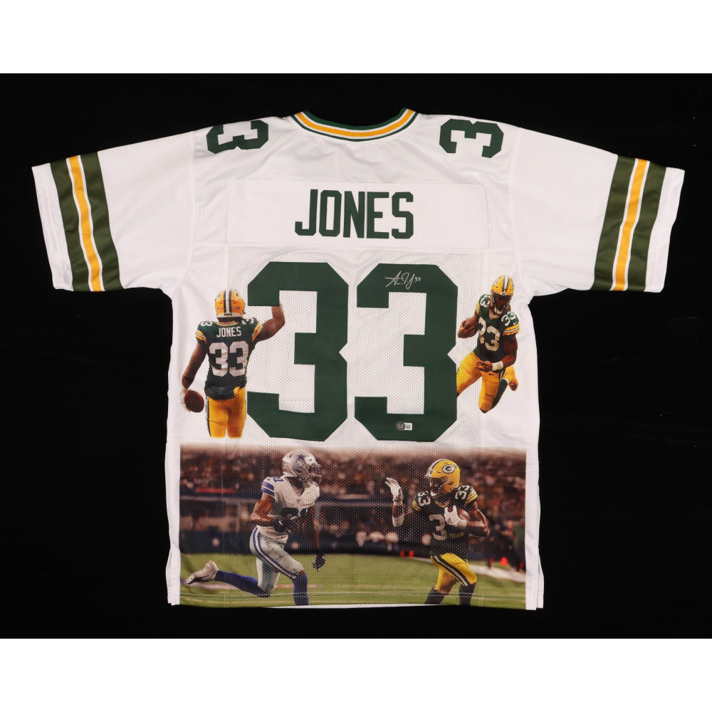 Aaron Jones Signed Jersey (Beckett) | Pristine Auction