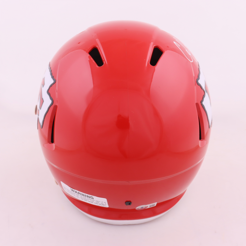 Clyde Edwards-Helaire Signed Chiefs Full-Size Speed Helmet (Beckett ...