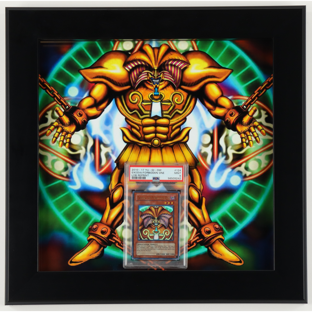 Exodia The Forbidden One Custom Framed YuGiOh 2010-17 Legend of The ...
