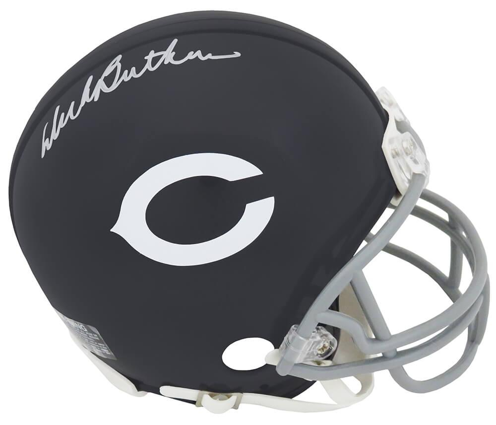 Dick Butkus Signed Bears Throwback Mini Helmet (Schwartz) | Pristine ...