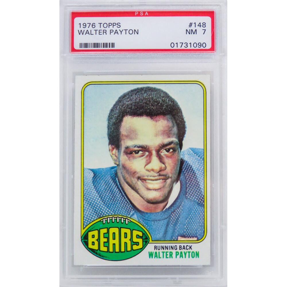 Walter Payton 1976 Topps #148 RC (PSA 7) | Pristine Auction