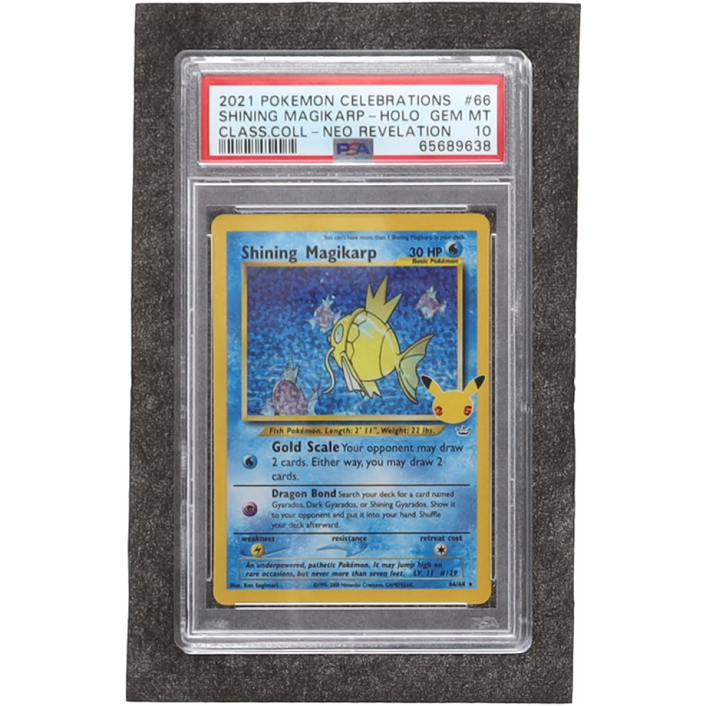 Shining Magikarp 2021 Pokemon Celebrations Classic Collection Confetti ...