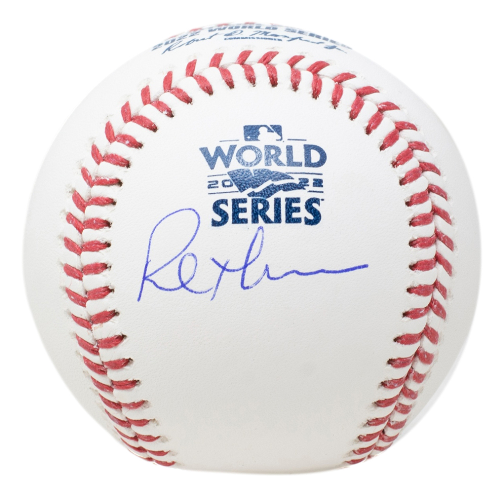 Rob Thomson Signed 2022 World Series Logo Baseball (JSA) | Pristine Auction