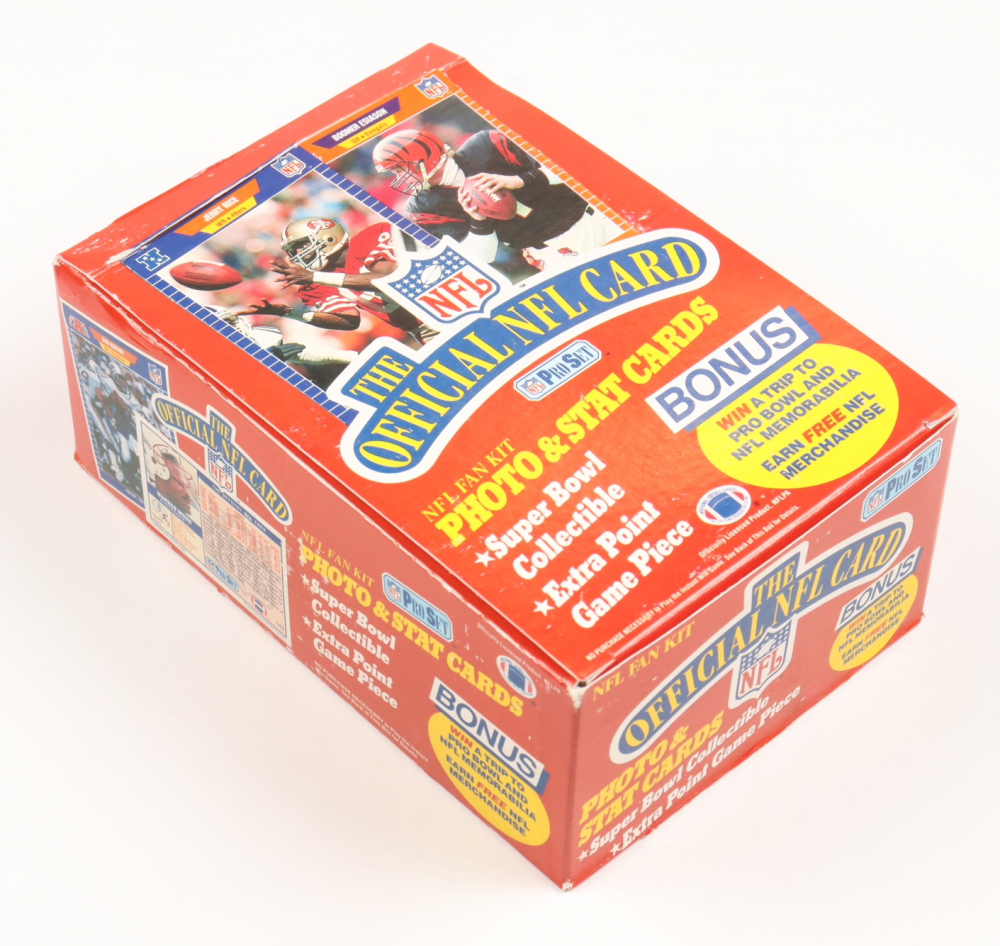 1989 Pro Set Series 2 Football Wax Box with (36) Packs | Pristine Auction
