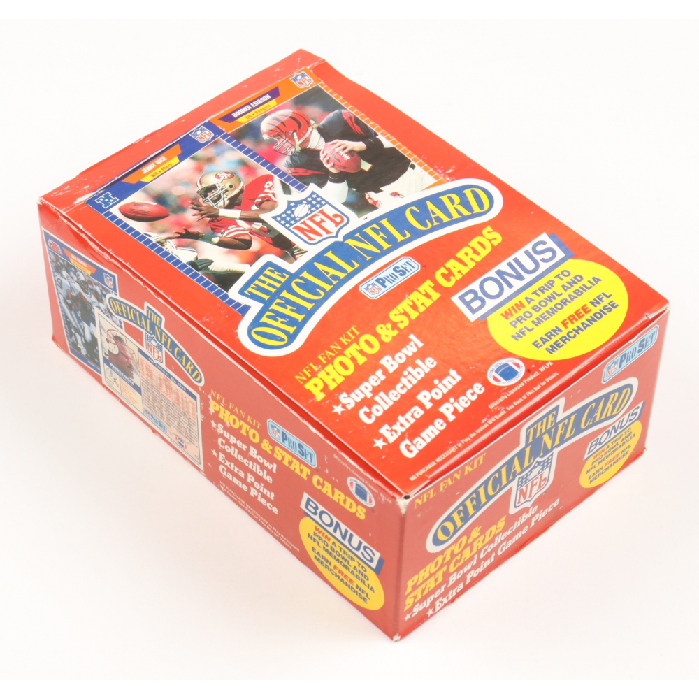 1989 Pro Set Series 2 Football Wax Box with (36) Packs | Pristine Auction