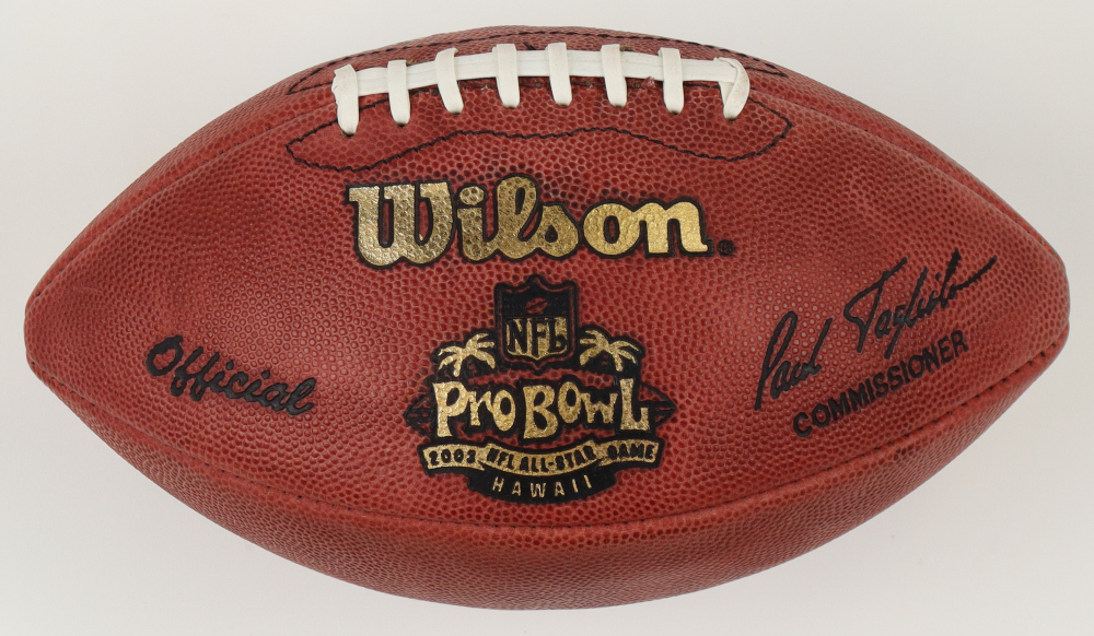 Champ Bailey Signed 2003 NFL Pro Bowl All-Star Game Logo Football ...