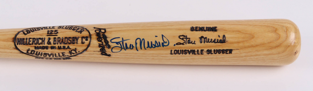 Stan Musial Signed Louisville Slugger Player Model Baseball Bat (PSA ...