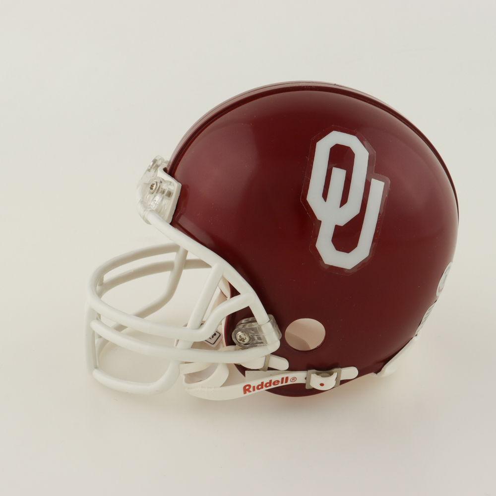 Billy Sims, Steve Owens & Jason White Signed Oklahoma Sooners Mini ...