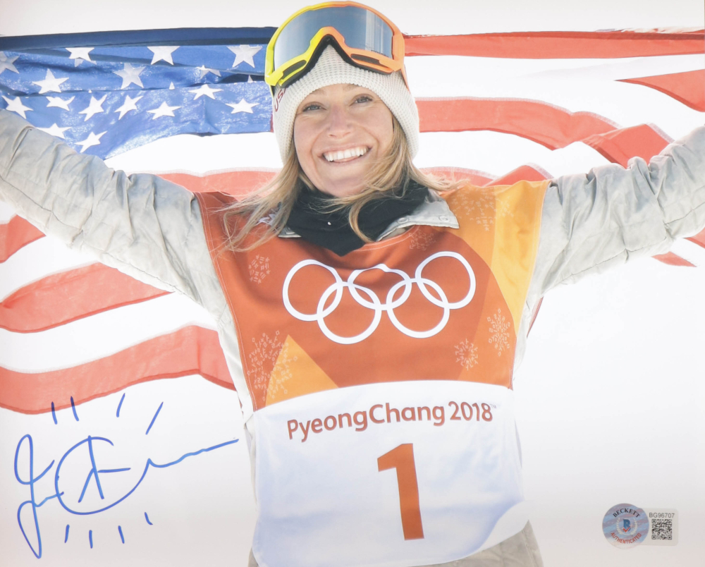 Jamie Anderson Signed Team USA 8x10 Photo (Beckett) | Pristine Auction