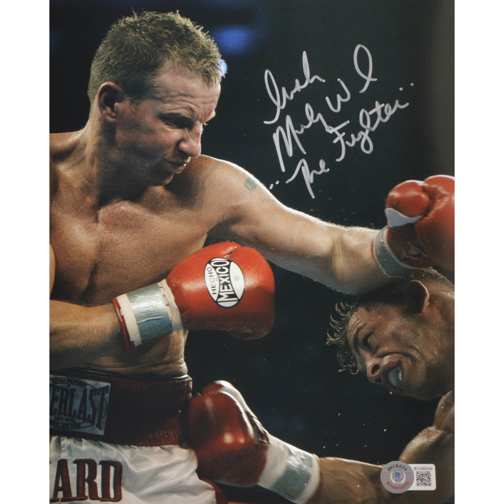 "Irish" Micky Ward Signed 8x10 Photo Inscribed "The Fighter" (Beckett ...