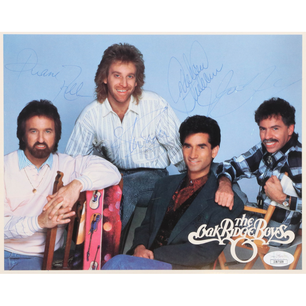 Steve Sanders, Duane Allan, Jon Bonsall & Richard Sterban Signed 8x10 ...