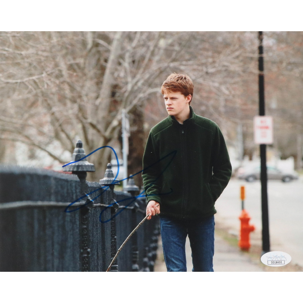 Lucas Hedges Signed "Manchester by the Sea" 8x10 Photo (JSA) | Pristine Auction