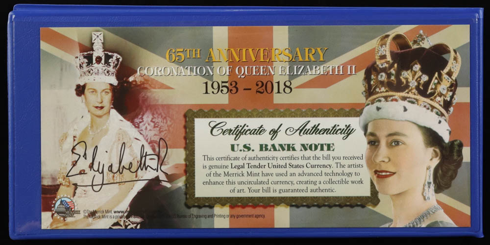 Queen Elizabeth Merrick Mint 65th Coronation Anniversary Commemorative ...