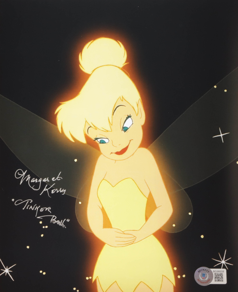 Margaret Kerry Signed 8x10 Photo Inscribed "Tinker Bell" (Beckett ...
