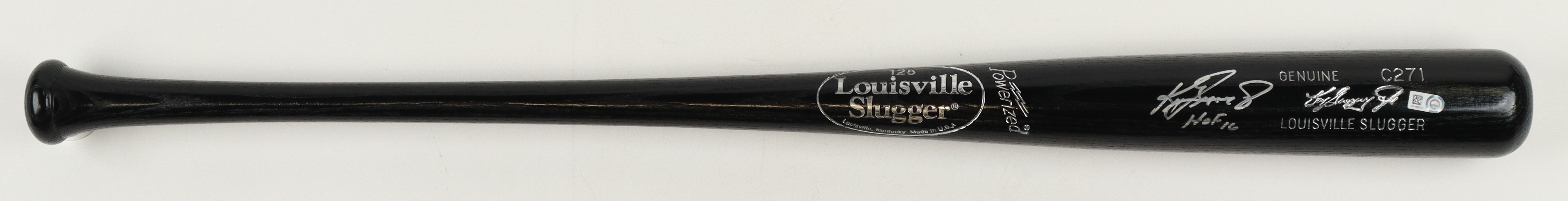 Ken Griffey Jr. Signed Louisville Slugger Player Model Baseball Bat ...