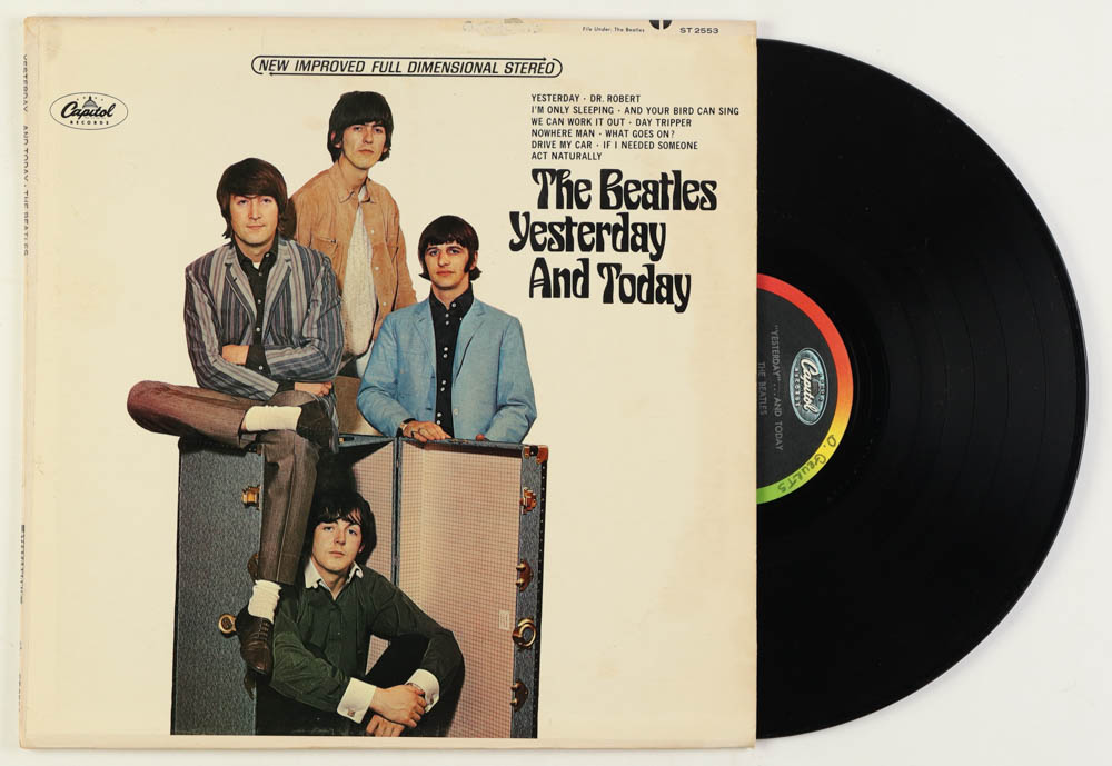The Beatles "Yesterday And Today" Vintage LP Vinyl Record Album with Insert | Pristine Auction