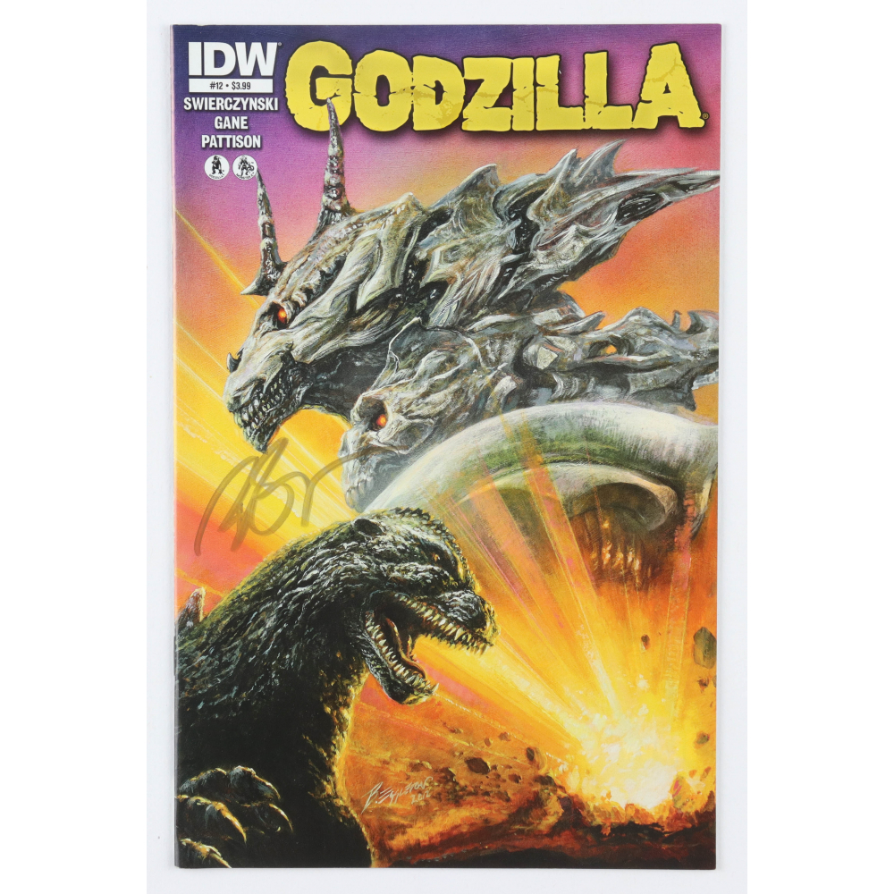 Bob Eggleton Signed 2013 "Godzilla" Issue #12 IDW Comics (JSA ...