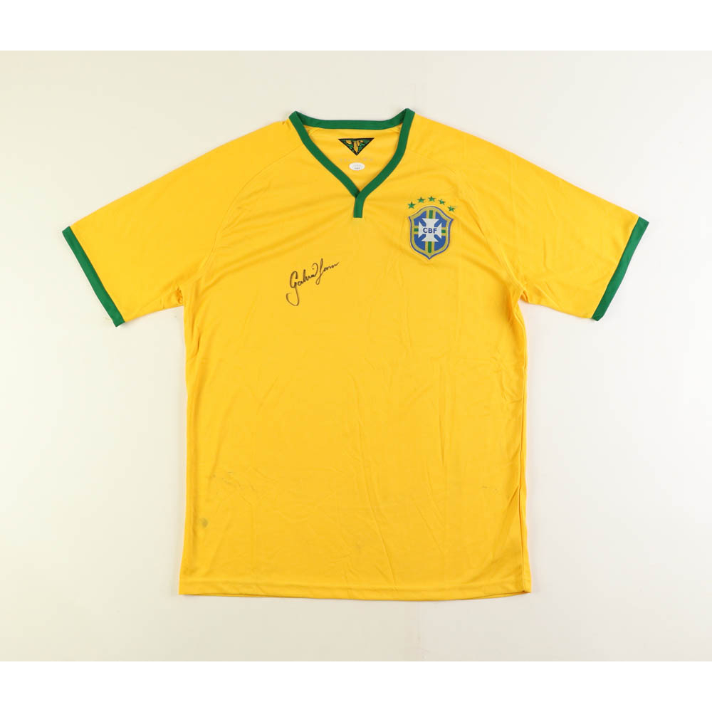 Gabriel Jesus Signed Brazil Jersey (JSA) | Pristine Auction
