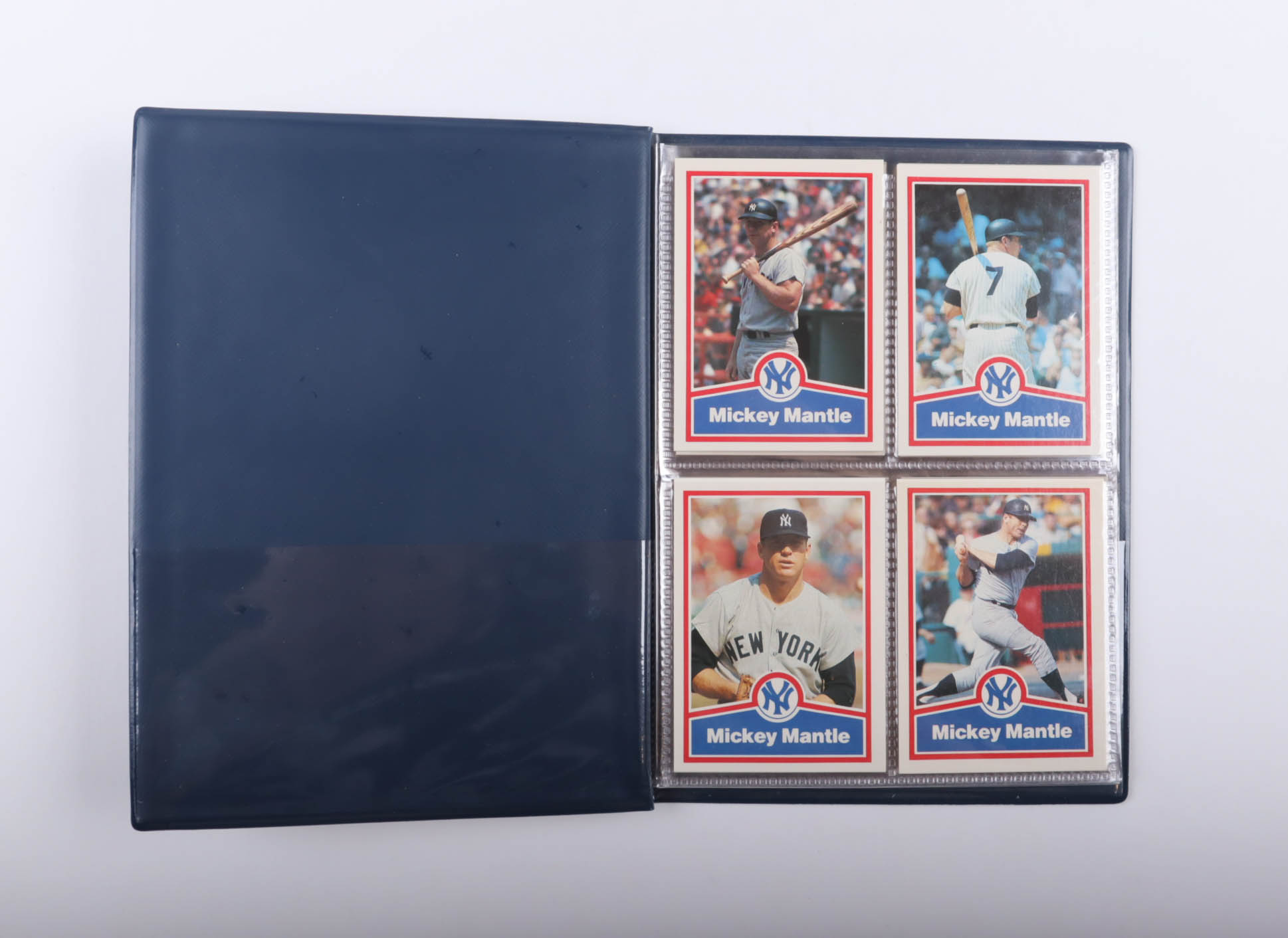 Mickey Mantle 1989 CMC Complete Set of (20) Baseball Cards with Folder ...
