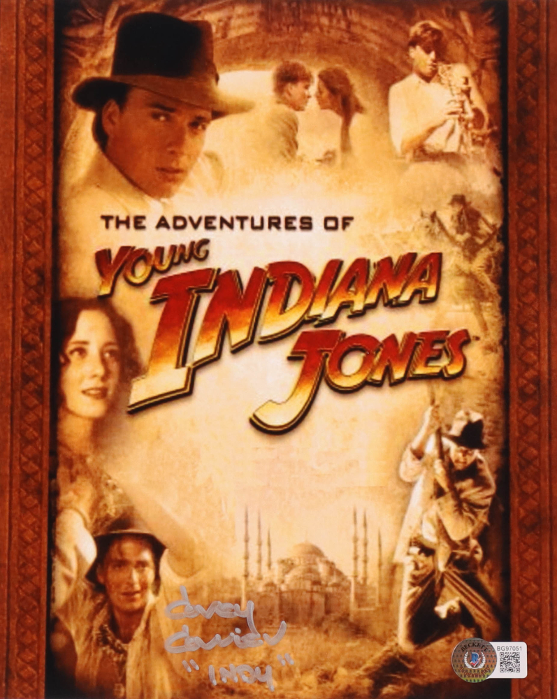 Corey Carrier Signed "The Young Indiana Jones Chronicles" 8x10 Photo ...