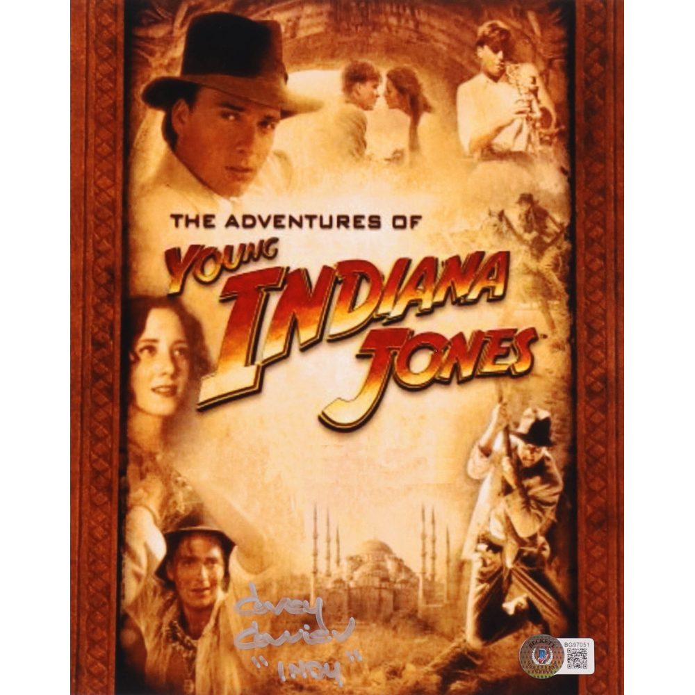 Corey Carrier Signed "The Young Indiana Jones Chronicles" 8x10 Photo ...