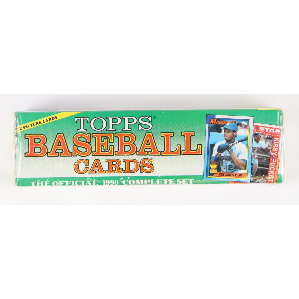 1990 Topps Baseball Complete Set of (792) Cards with Frank Thomas #414A ...