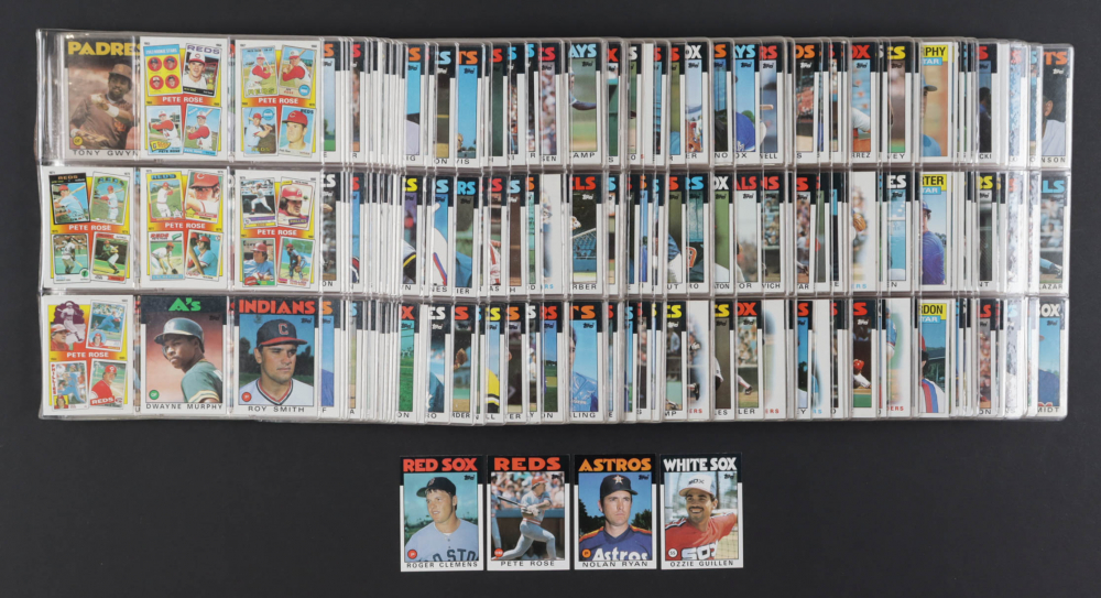 1986 Topps Baseball Complete Set of (792) Cards with Roger Clemens #661 ...