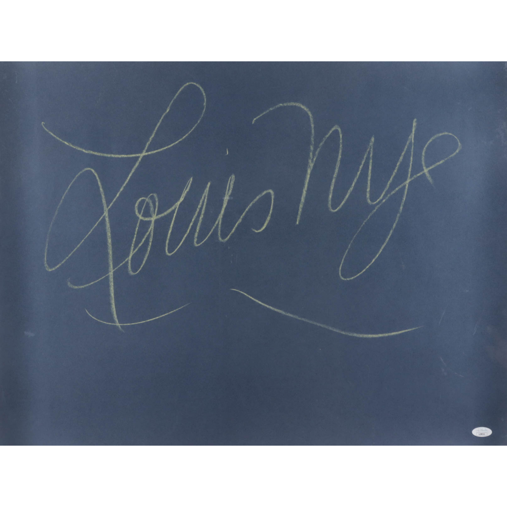 Louis Nye & Louis Stein Signed 20x26 Poster (JSA) | Pristine Auction