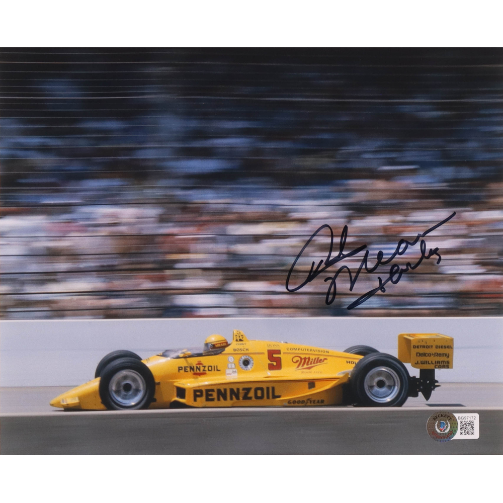 Rick Mears Signed 8x10 Photo (Beckett) | Pristine Auction