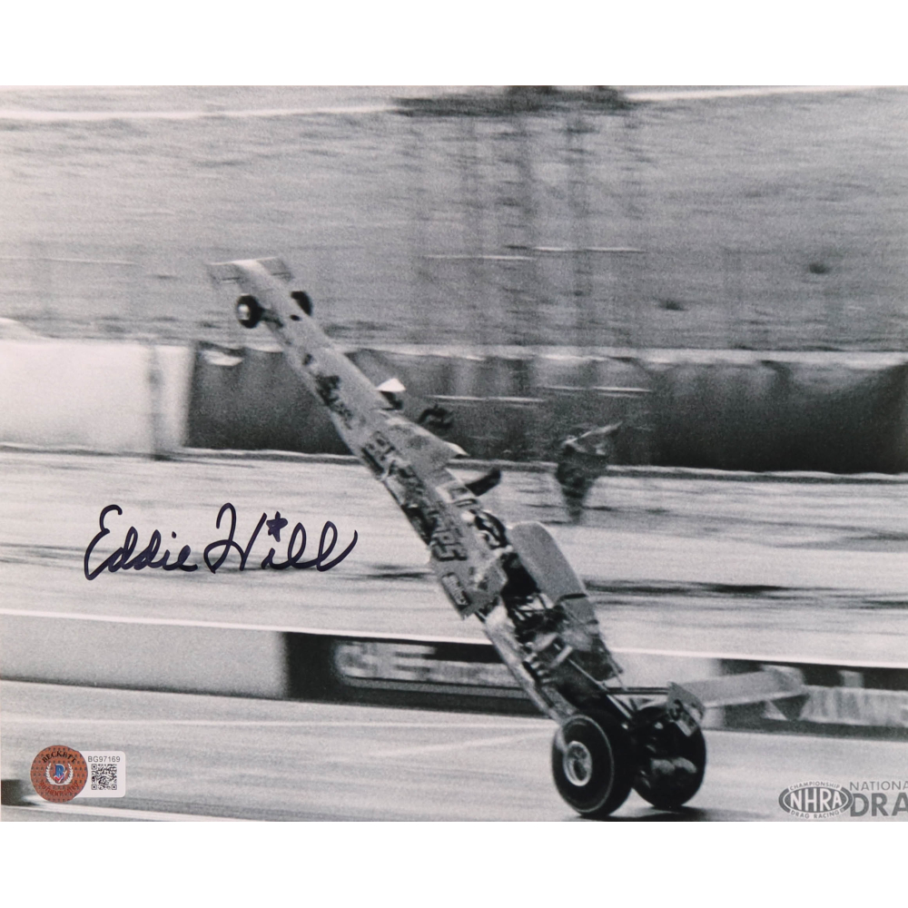 Eddie Hill Signed 8x10 Photo (Beckett) | Pristine Auction