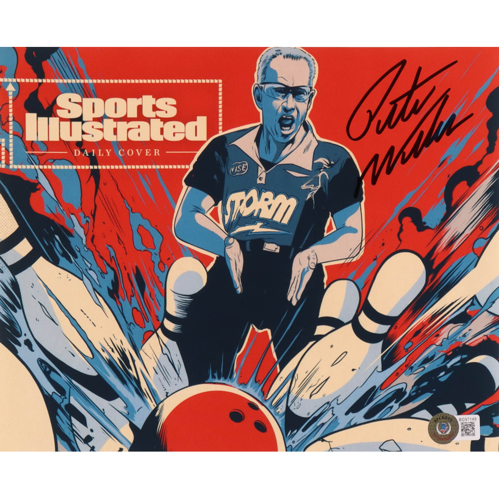 Pete Weber Signed 8x10 Photo (Beckett) | Pristine Auction