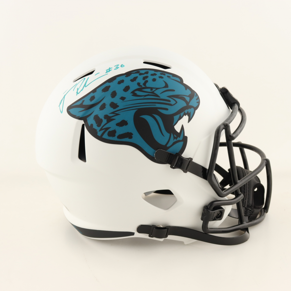 Travis Etienne Signed Jaguars Full Size Lunar Eclipse Alternate Speed ...