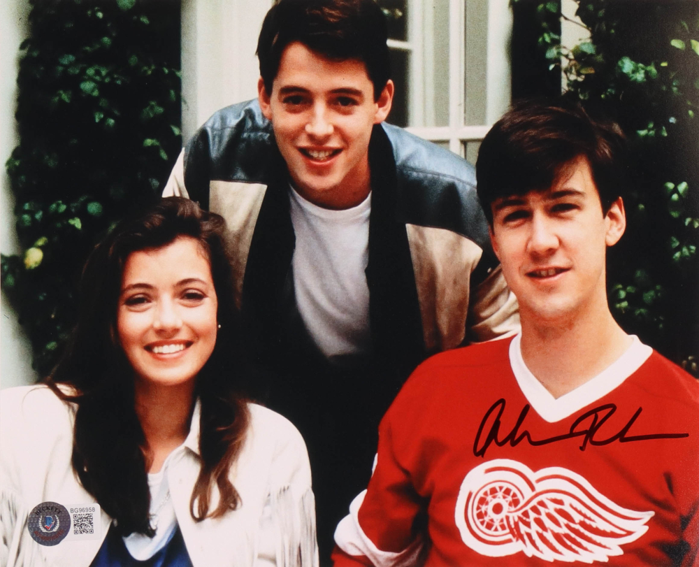 Alan Ruck Signed "Ferris Bueller's Day Off" 8x10 Photo (Beckett ...