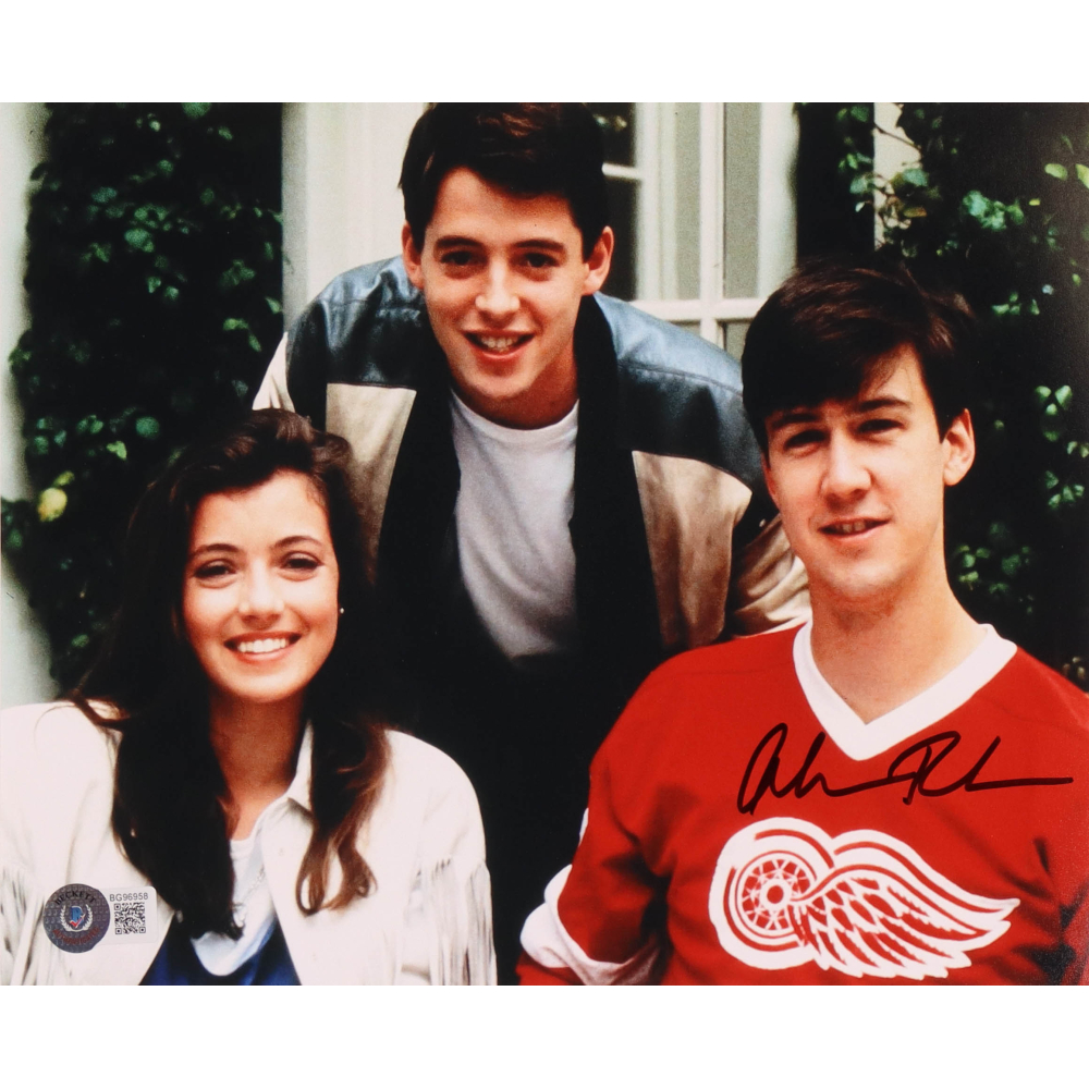 Alan Ruck Signed "Ferris Bueller's Day Off" 8x10 Photo (Beckett ...