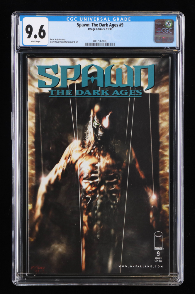 1999 "Spawn: The Dark Ages" Issue #9 Image Comic Book (CGC 9.6) | Pristine Auction