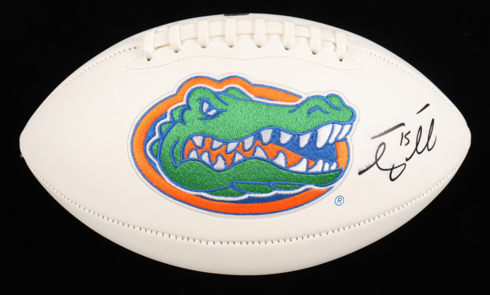 Tim Tebow Signed Florida Gators Logo Football (Tebow) | Pristine Auction