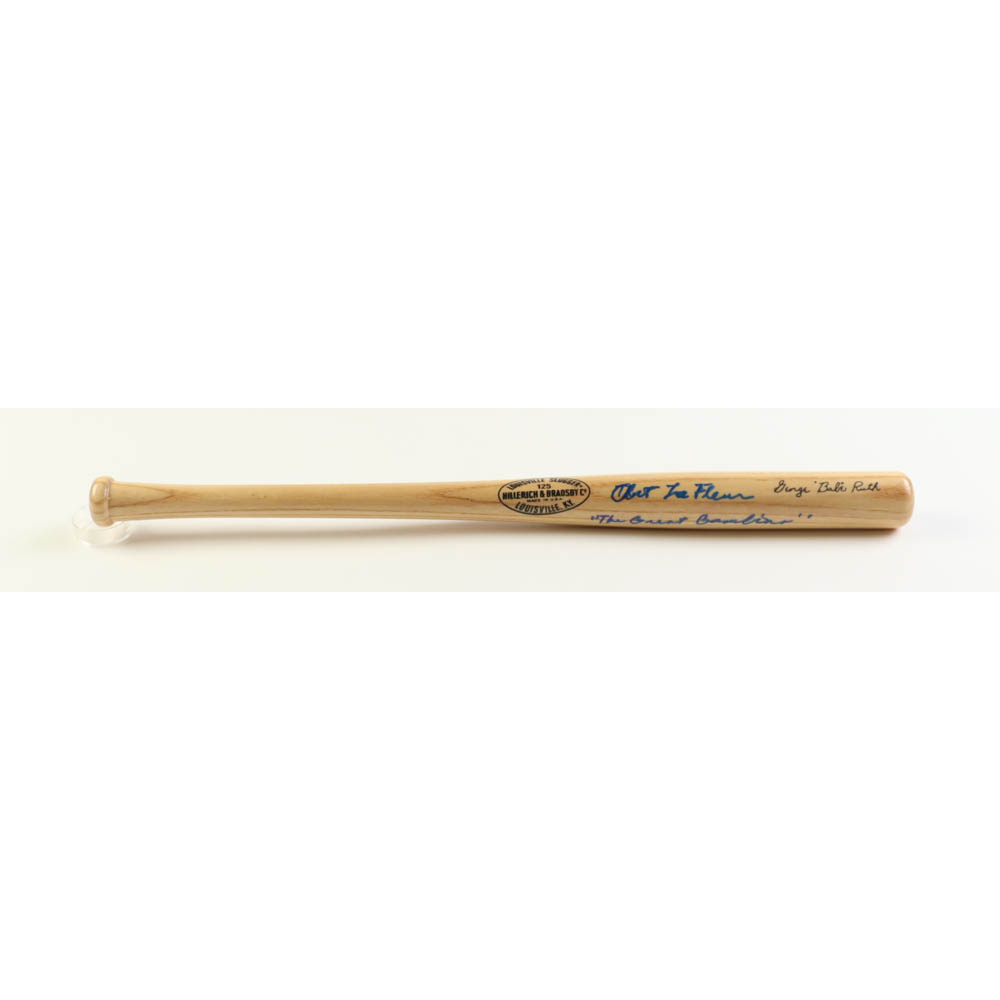 Art Lafleur Signed Sandlot Commemorative Louisville Slugger Mini Baseball Bat Inscribed The