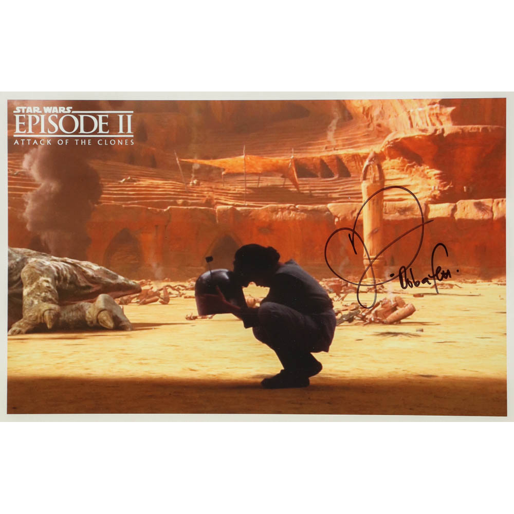 Daniel Logan Signed "Star Wars: Episode II Attack of the Clones" 11x17 ...