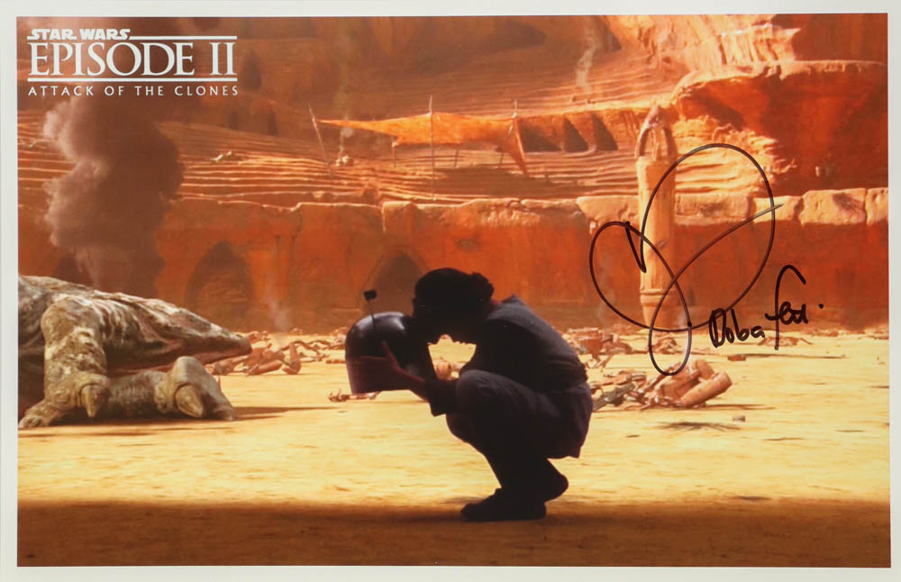 Daniel Logan Signed "Star Wars: Episode II Attack of the Clones" 11x17 ...