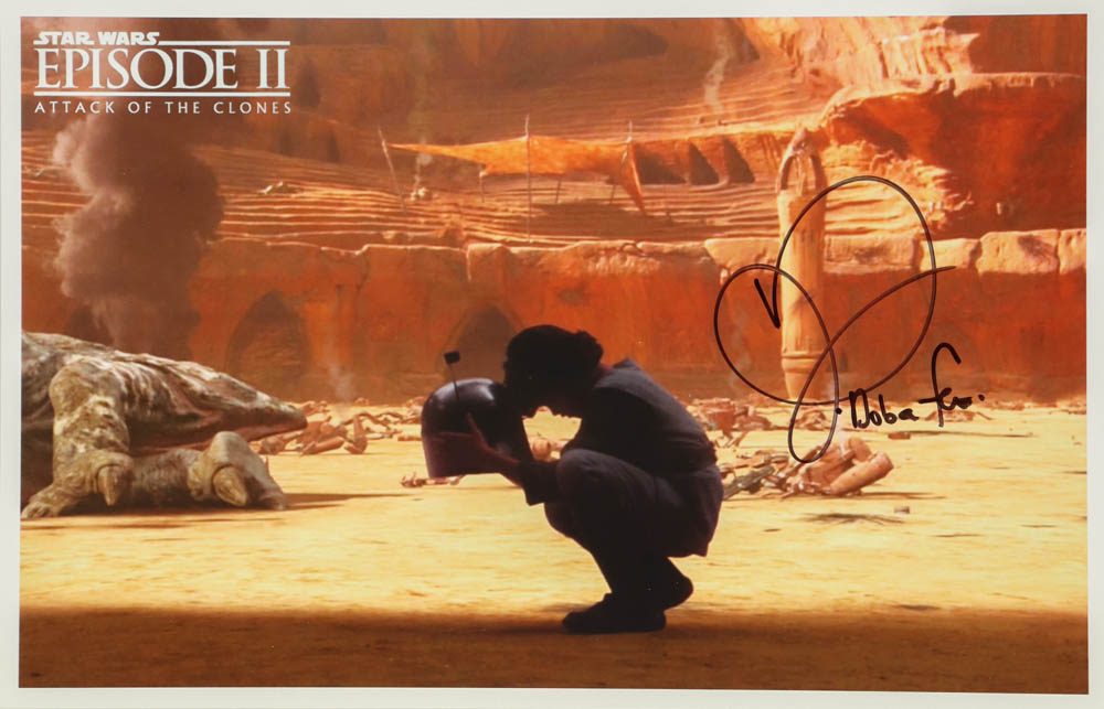 Daniel Logan Signed "Star Wars: Episode II Attack of the Clones" 11x17 ...