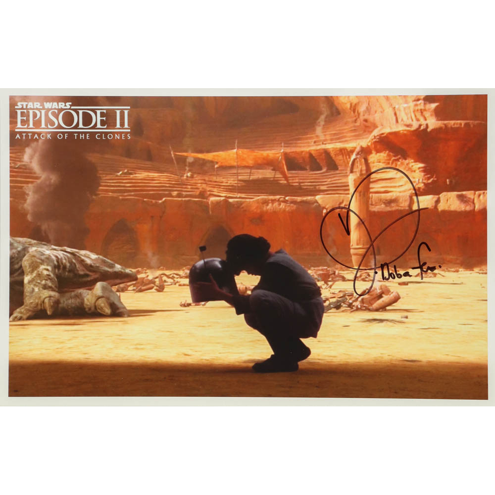 Daniel Logan Signed "Star Wars: Episode II Attack of the Clones" 11x17 ...