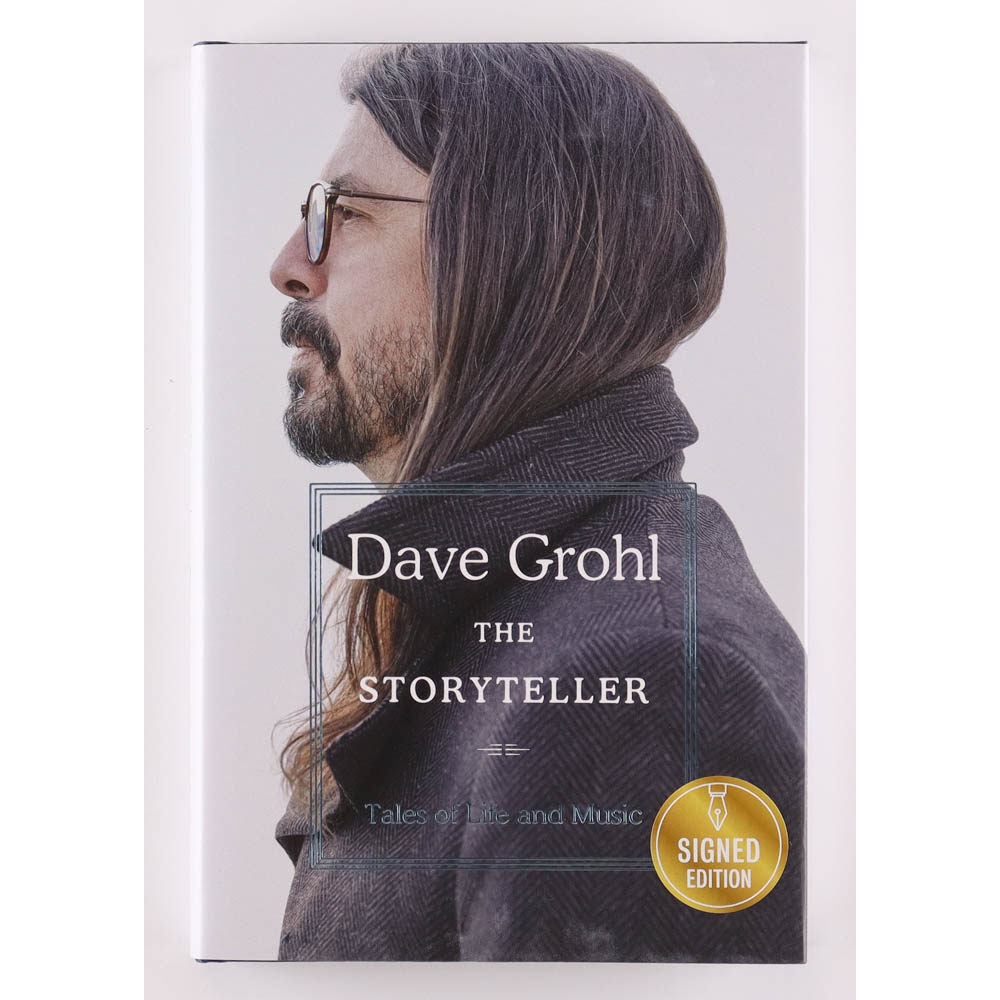Dave Grohl Signed "The Storyteller" Hardcover Book (Beckett) | Pristine ...